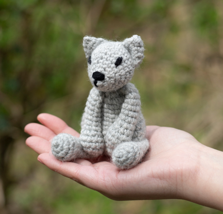 Mini Alexandre the Russian Blue Cat Edward's Menagerie Crochet Kit ...