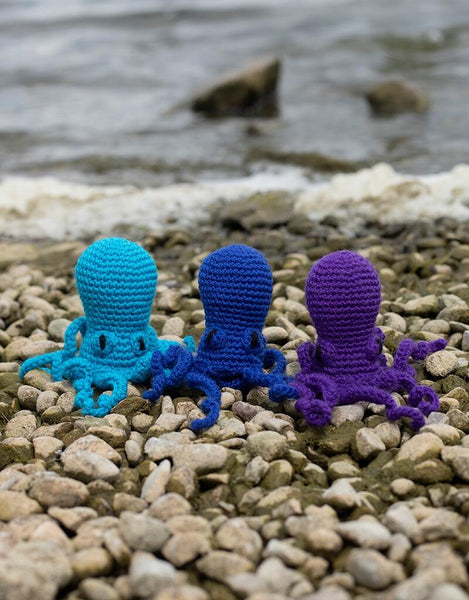 Mini Orla the Octopus Edward's Menagerie Crochet Kit – Quixotic Fibers